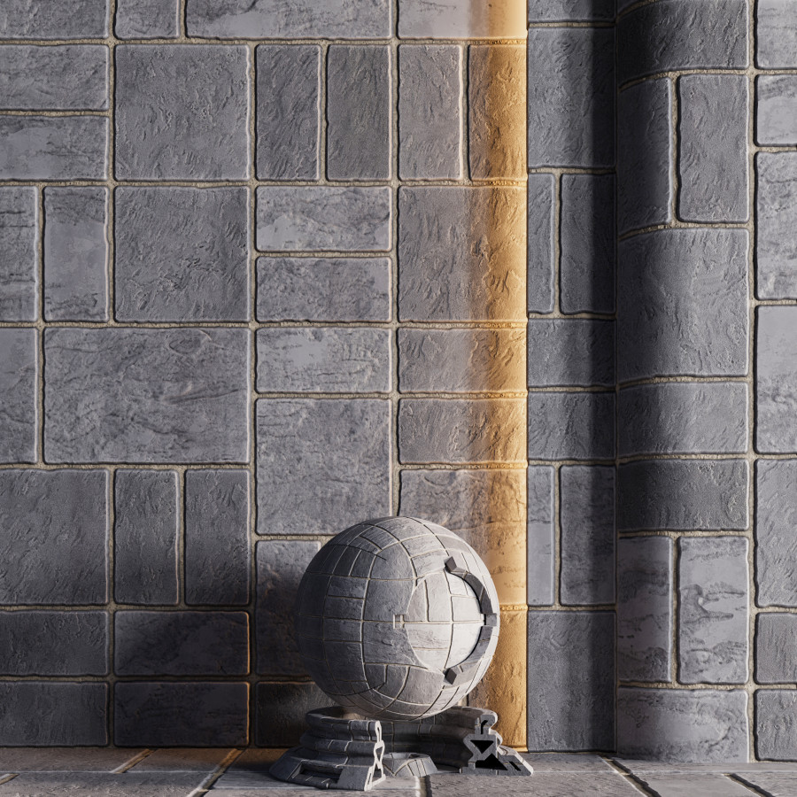 H86 Slate Stone | PBR | 4K | Seamless Texture / PBR Material | CGMood