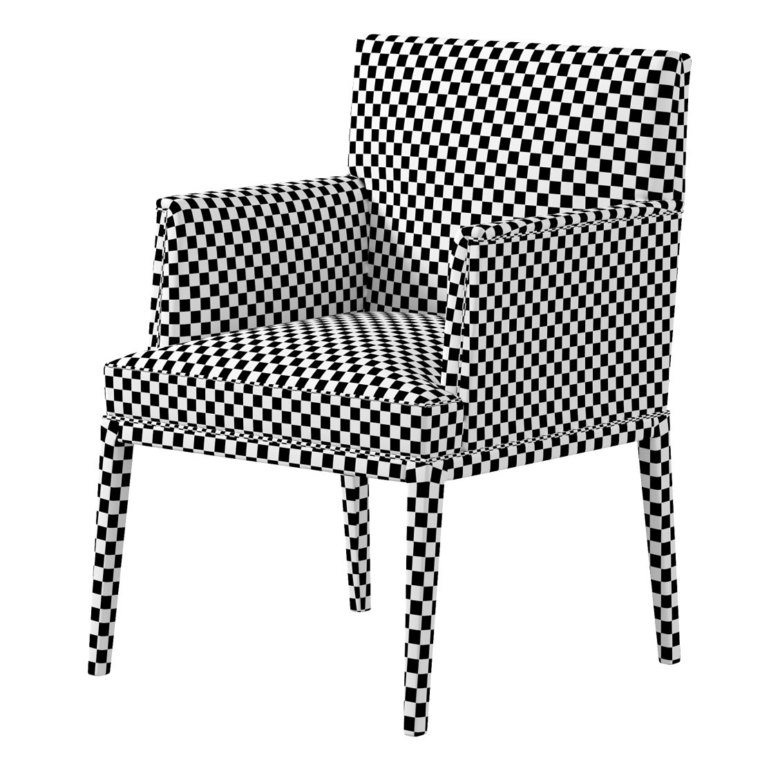 Vauban Bridge Chair By Design Pierre Dubois & AimÉ - 3D Model for Corona