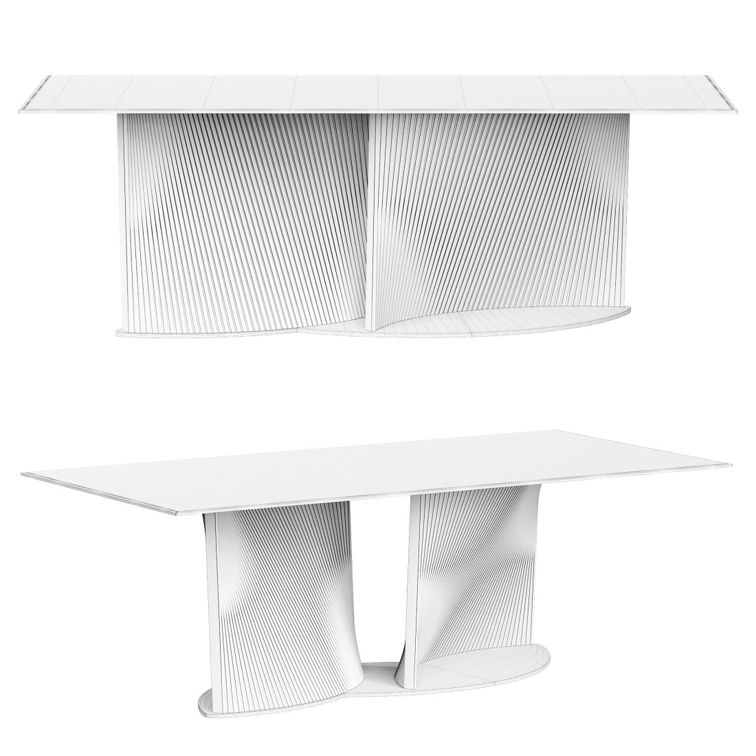 Petal Table By Natisa Design 3D Model for Corona | CGMood