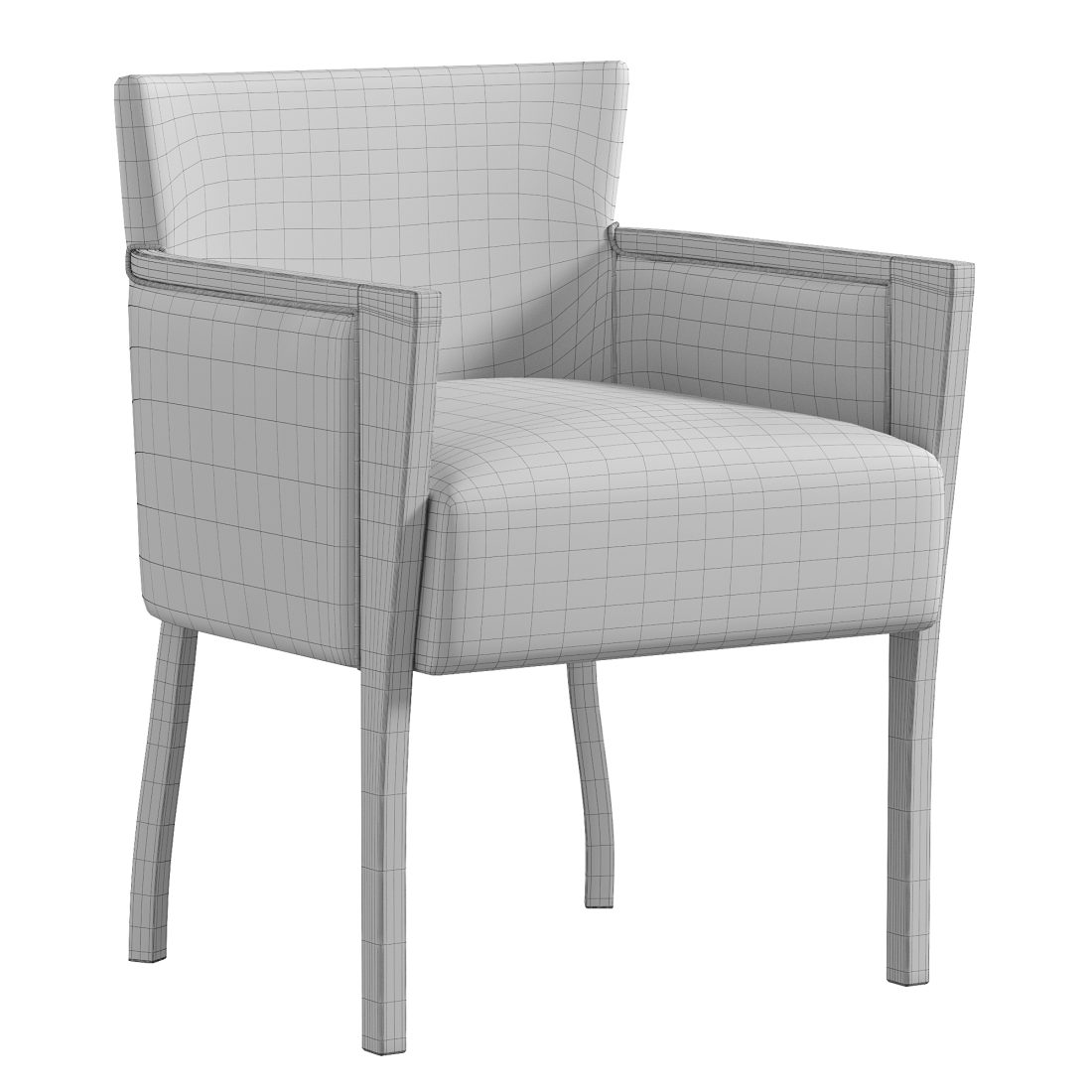 Faust Armchair By Collinet Sieges - 3D Model for Corona
