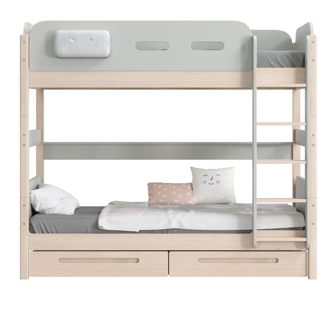 Pupupula Rock Solid Modular Kid Bed System - 3D Model for VRay, Corona