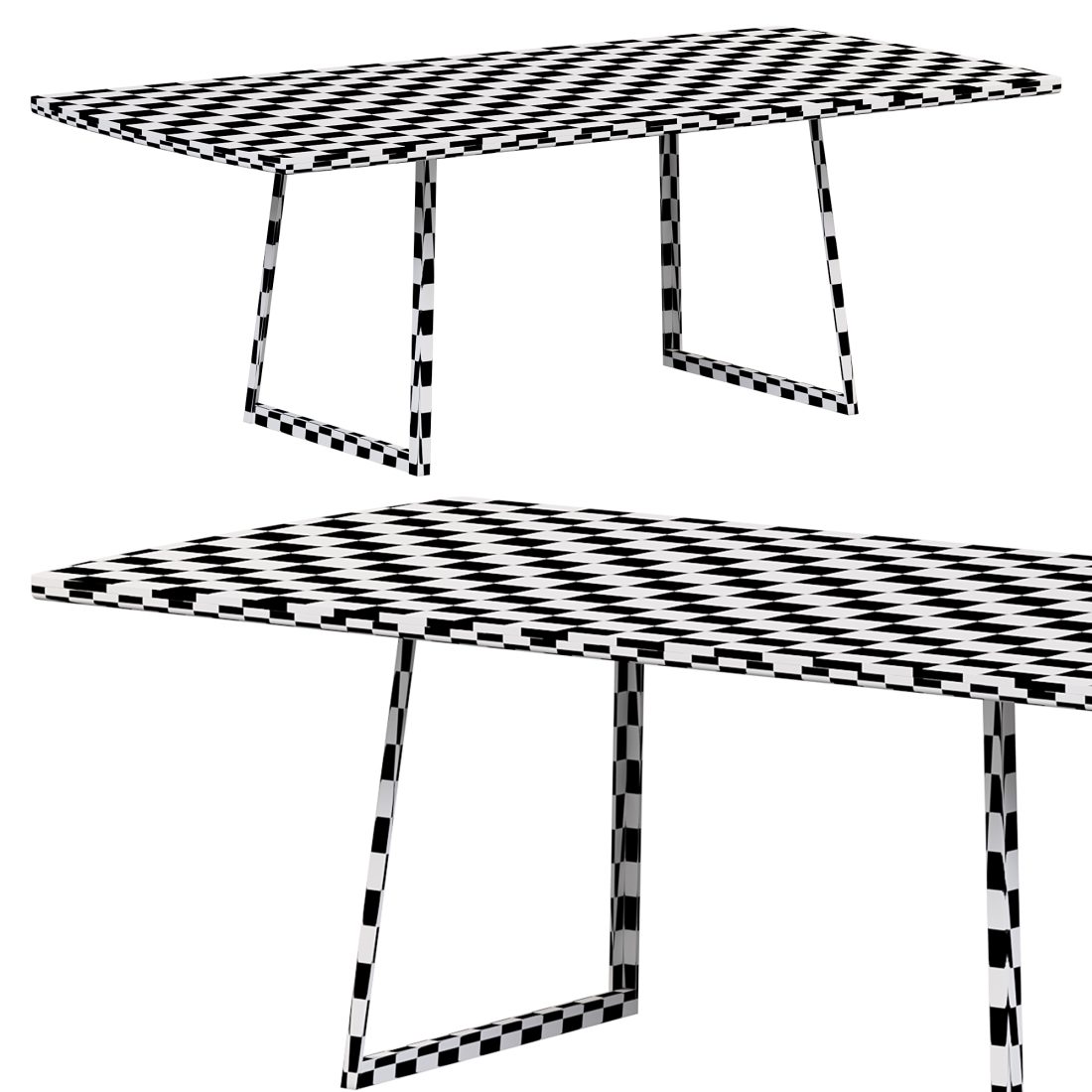 Ata Dining Table By Hc28 Cosmo 3D Model for Corona | CGMood