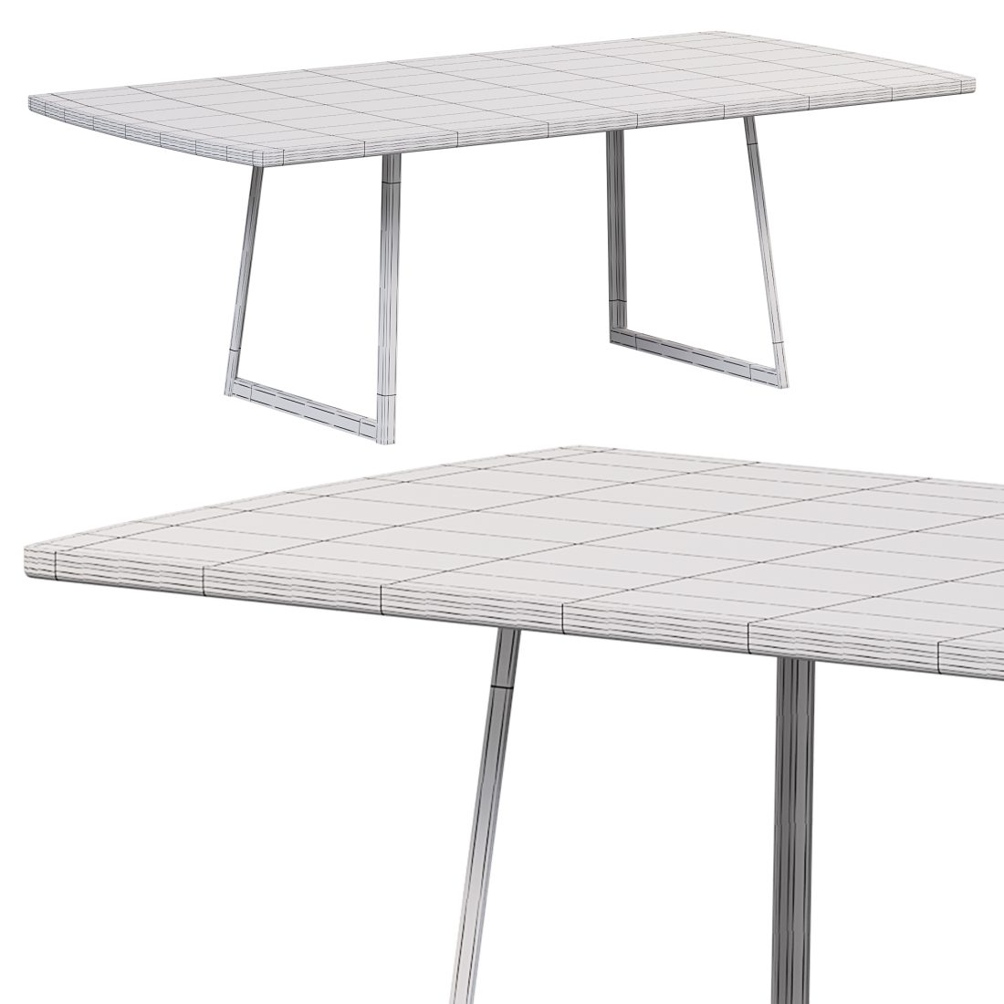 Ata Dining Table By Hc28 Cosmo 3D Model for Corona | CGMood
