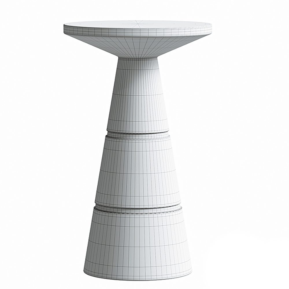 Verwall Accent Table - 3D Model for Corona