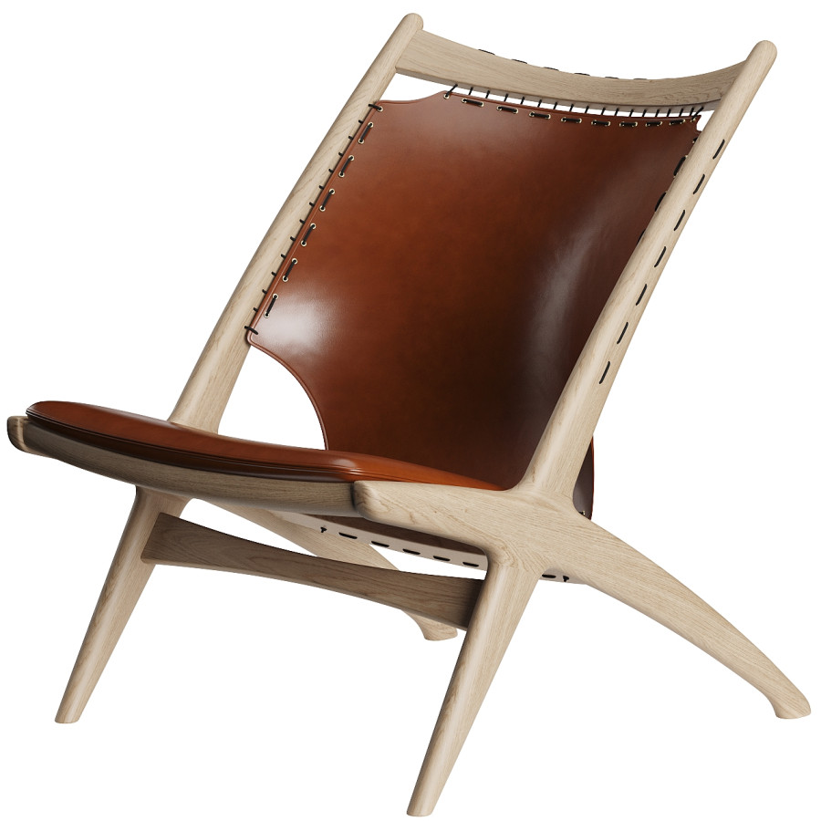 Krysset Lounge Chair By Eikund - 3D Model for Corona