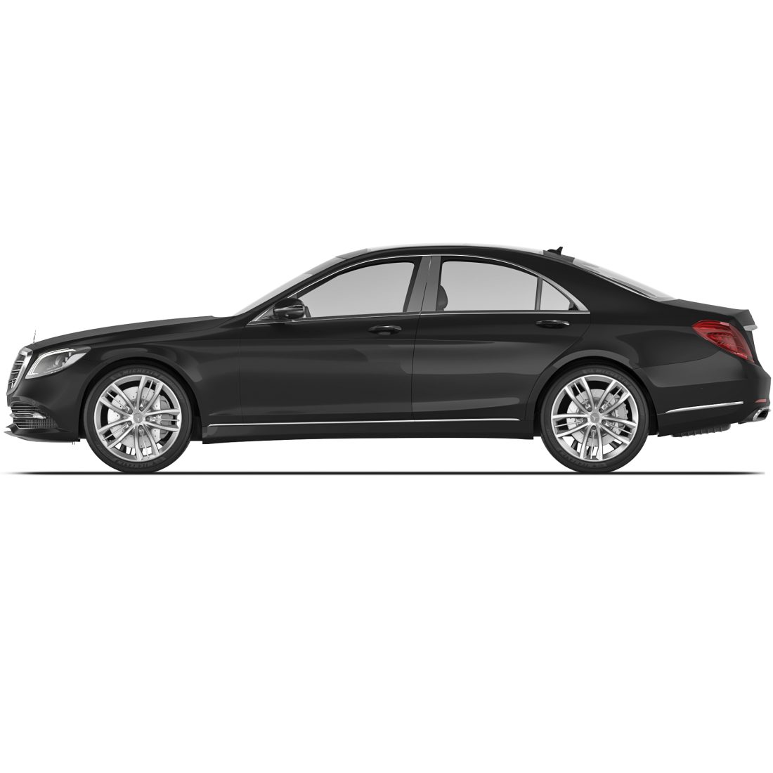 Mercedes-Benz S-Class 2018 - 3D Model for VRay