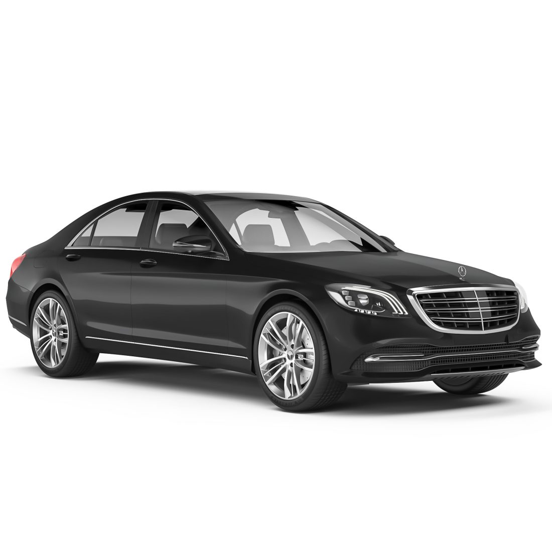 Mercedes-Benz S-Class 2018 - 3D Model for VRay