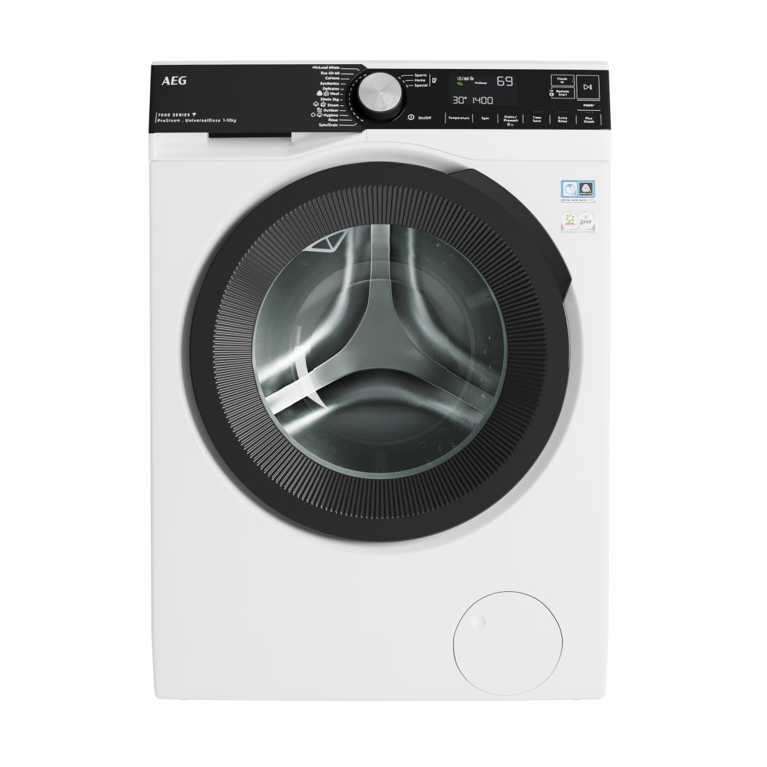 Aeg Washing Machine - 3D Model for VRay