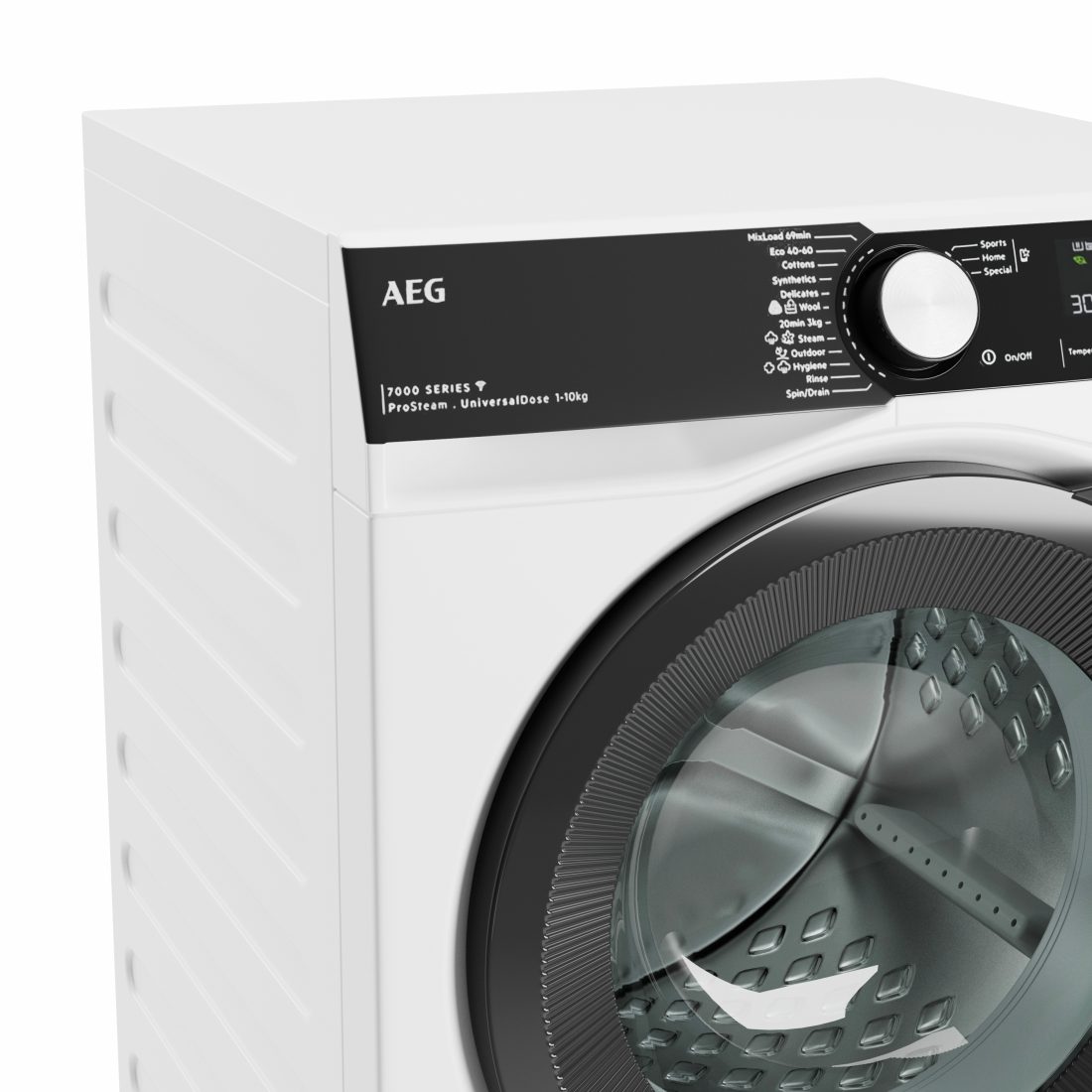 Aeg Washing Machine - 3D Model for VRay