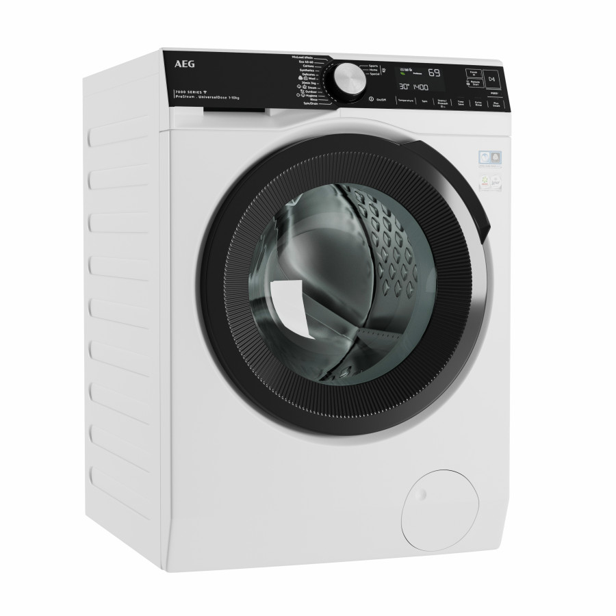 Aeg Washing Machine - 3D Model for VRay