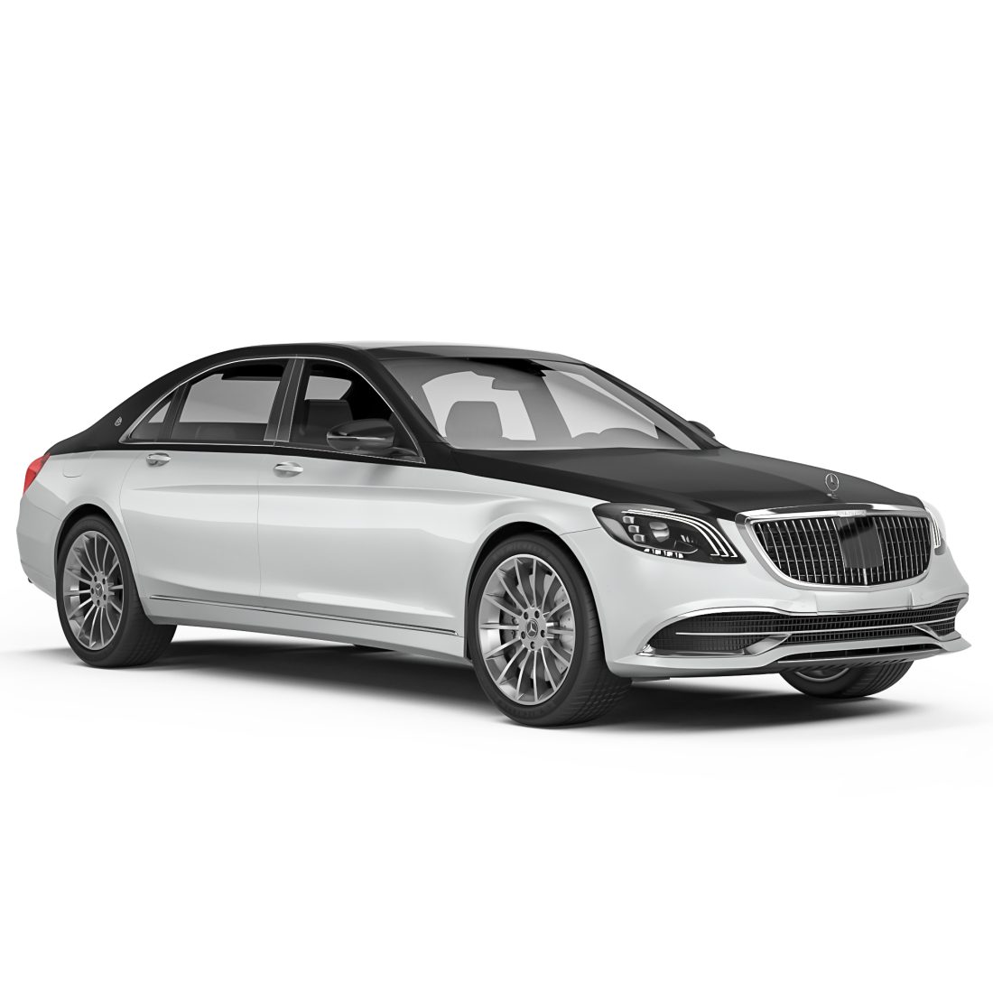 Mercedes-Benz S-Class Maybach 2019 - 3D Model for VRay