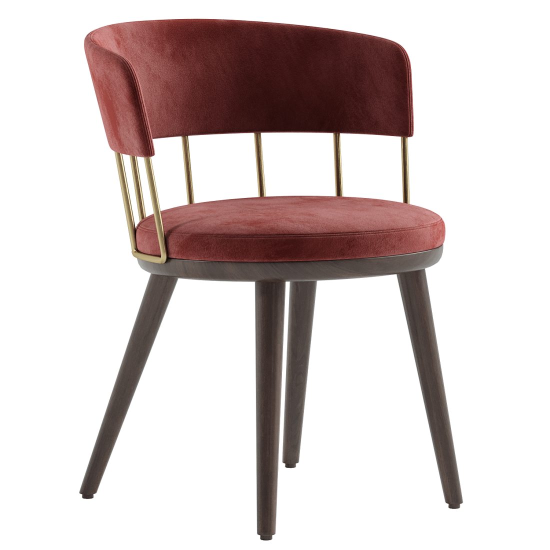 Meru L Armchair 3D Model for VRay, Corona | CGMood
