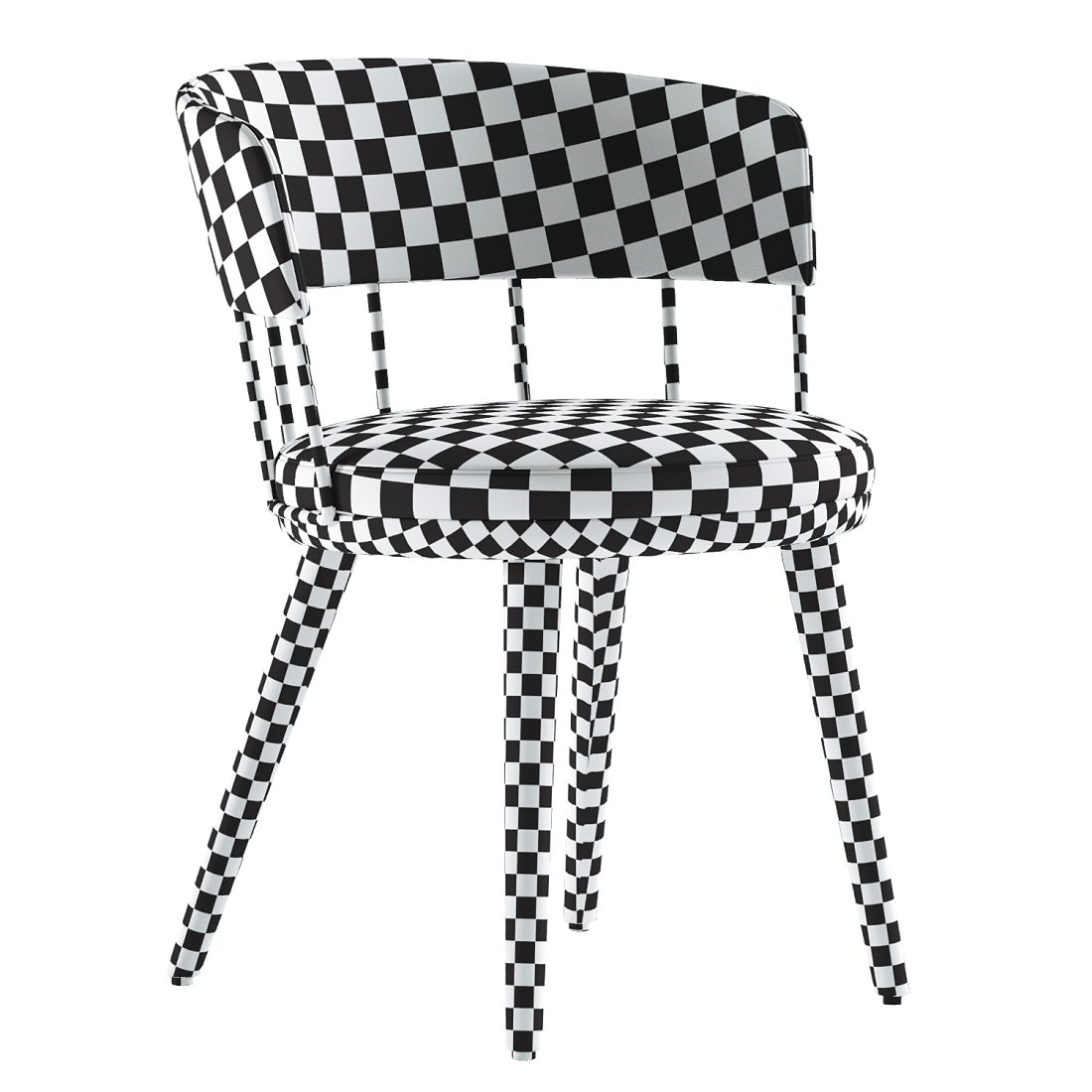 Meru L Armchair 3D Model for VRay, Corona | CGMood