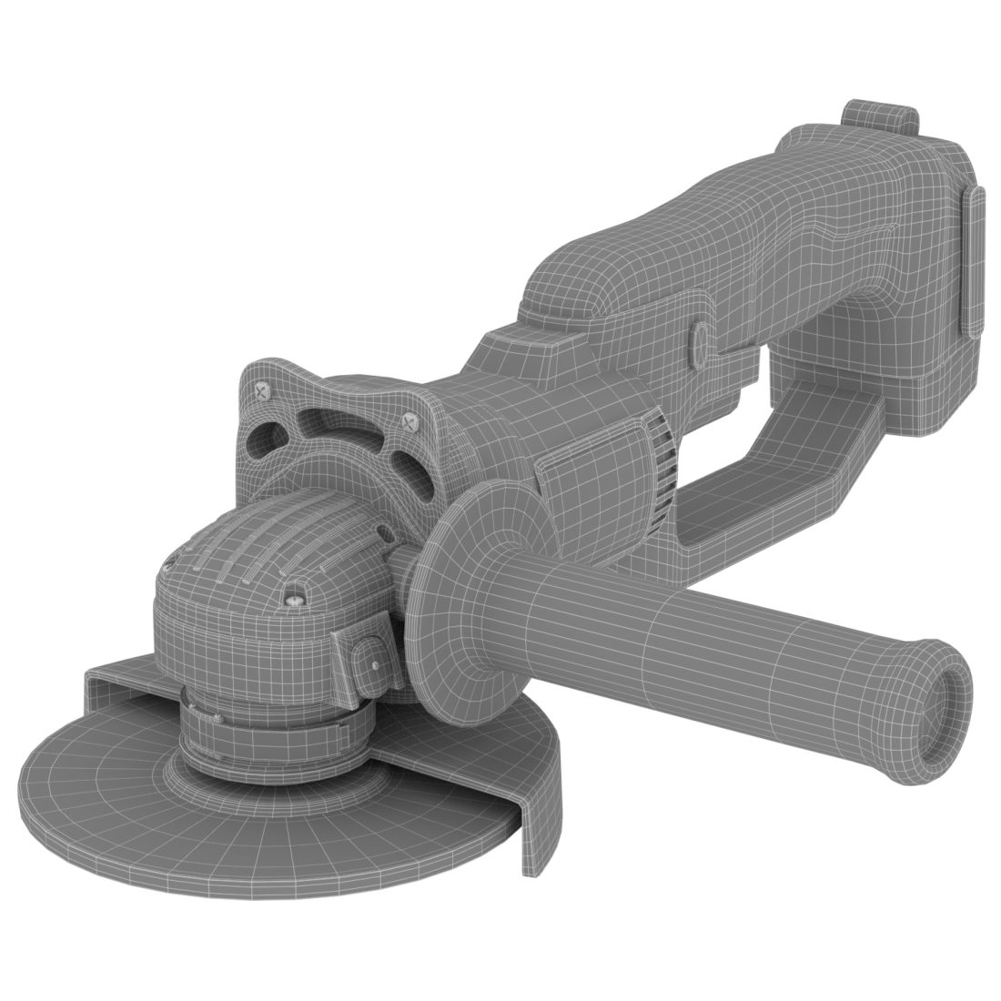 Cordless Angle Grinder 2 Dewalt 3D Model for VRay | CGMood