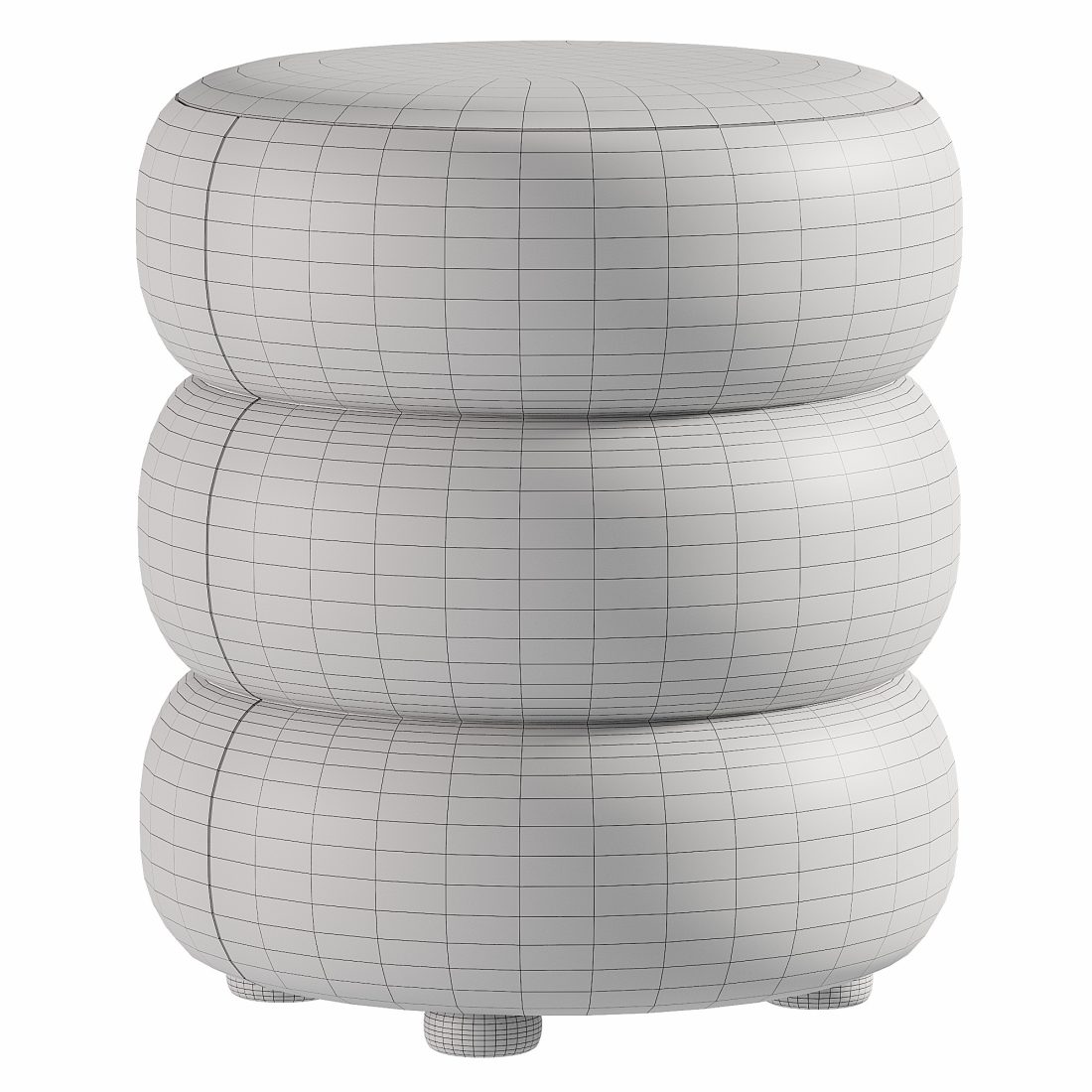 Puf Colline 3D Model for Corona | CGMood