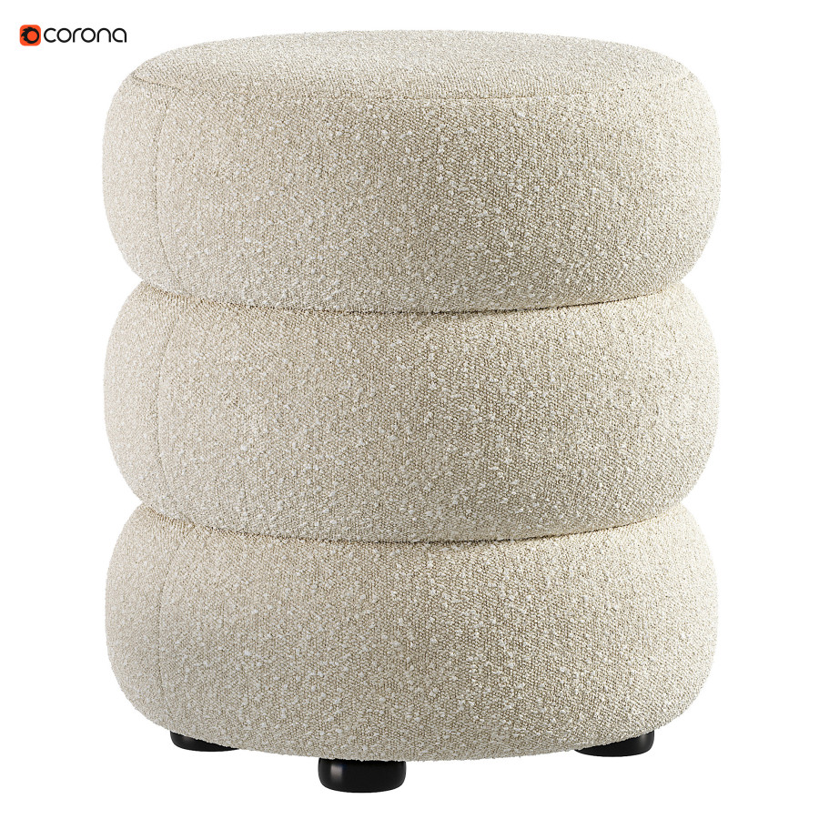 Puf Colline 3D Model for Corona | CGMood
