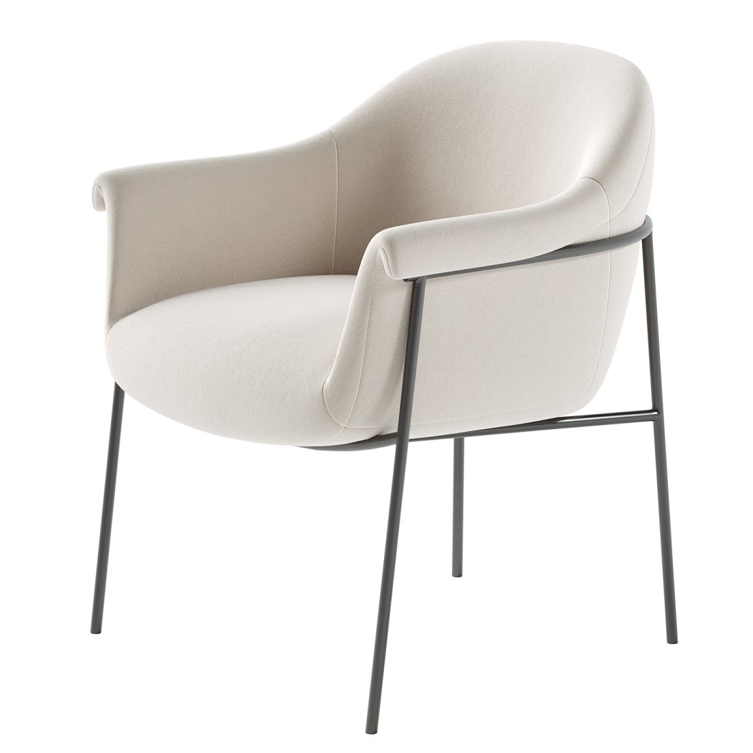 Sabbath Dining Chair 3D Model for VRay, Corona | CGMood