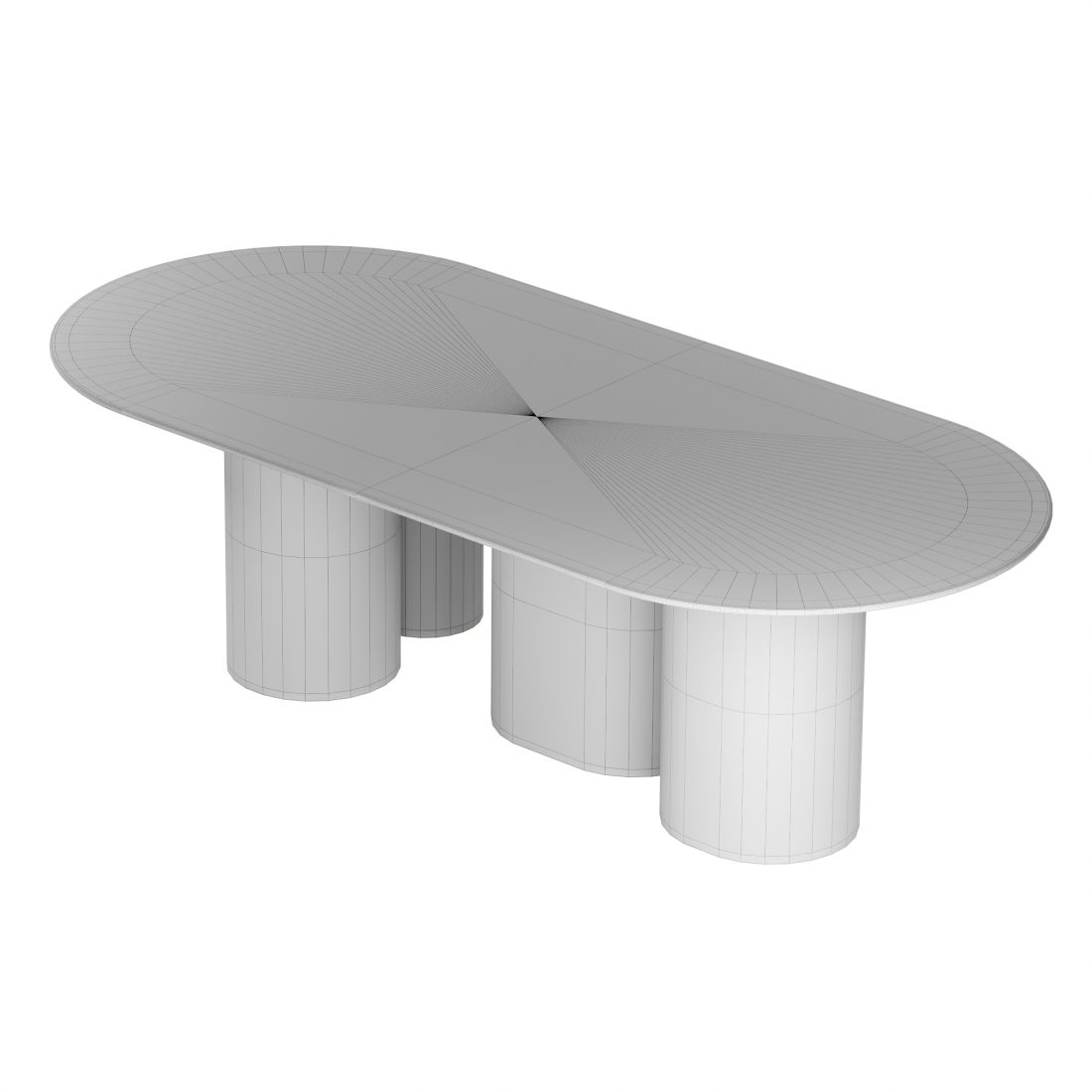 Arcade By Ditre Italia Dining Table - 3D Model for Corona