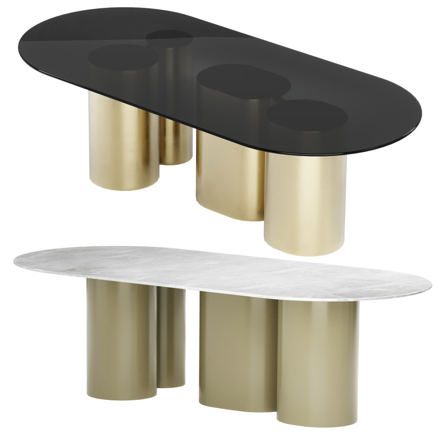 Arcade By Ditre Italia Dining Table 3D Model for Corona | CGMood