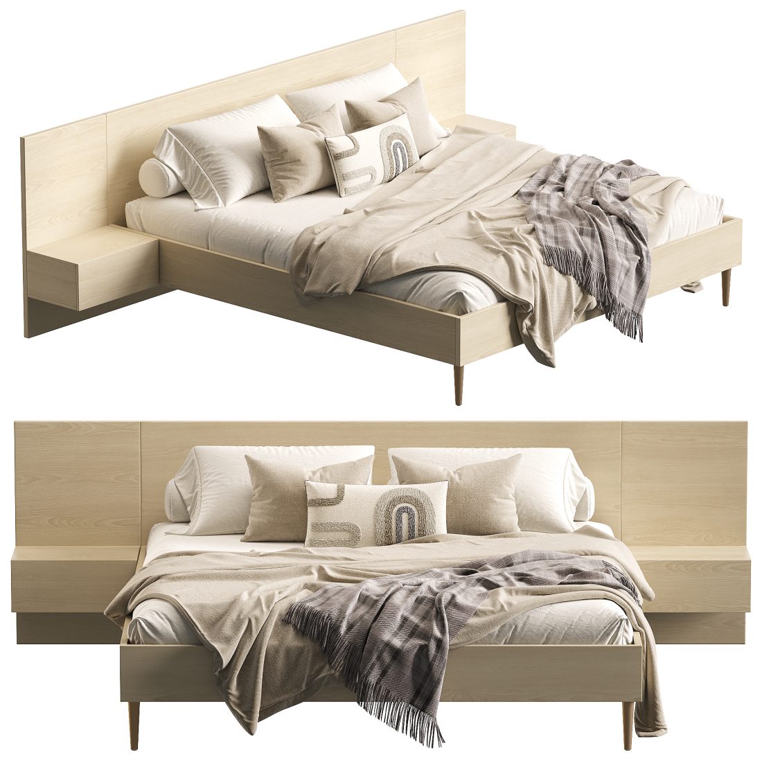 Eve Bed - 3D Model for Corona