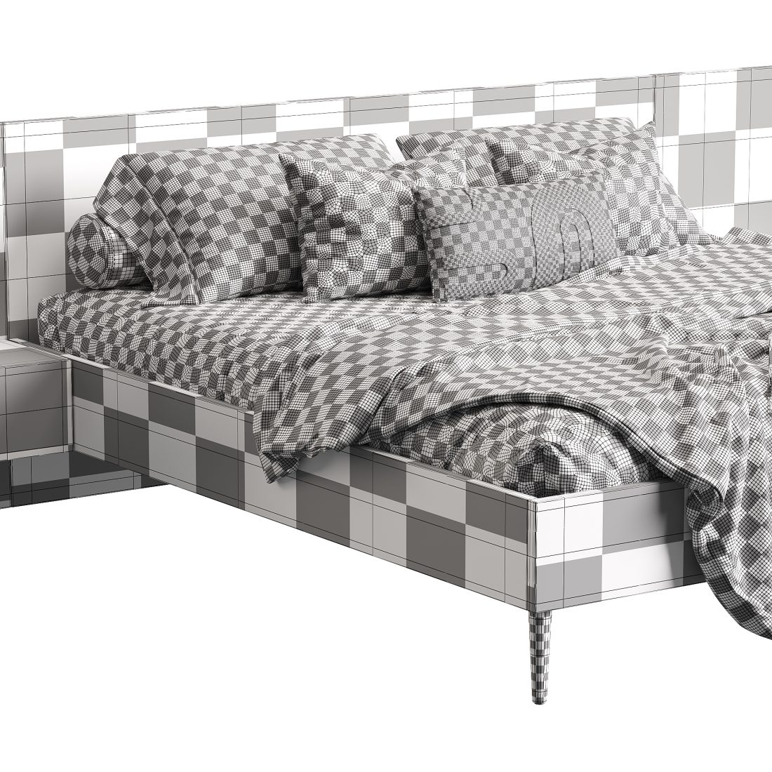 Eve Bed 3D Model for Corona | CGMood