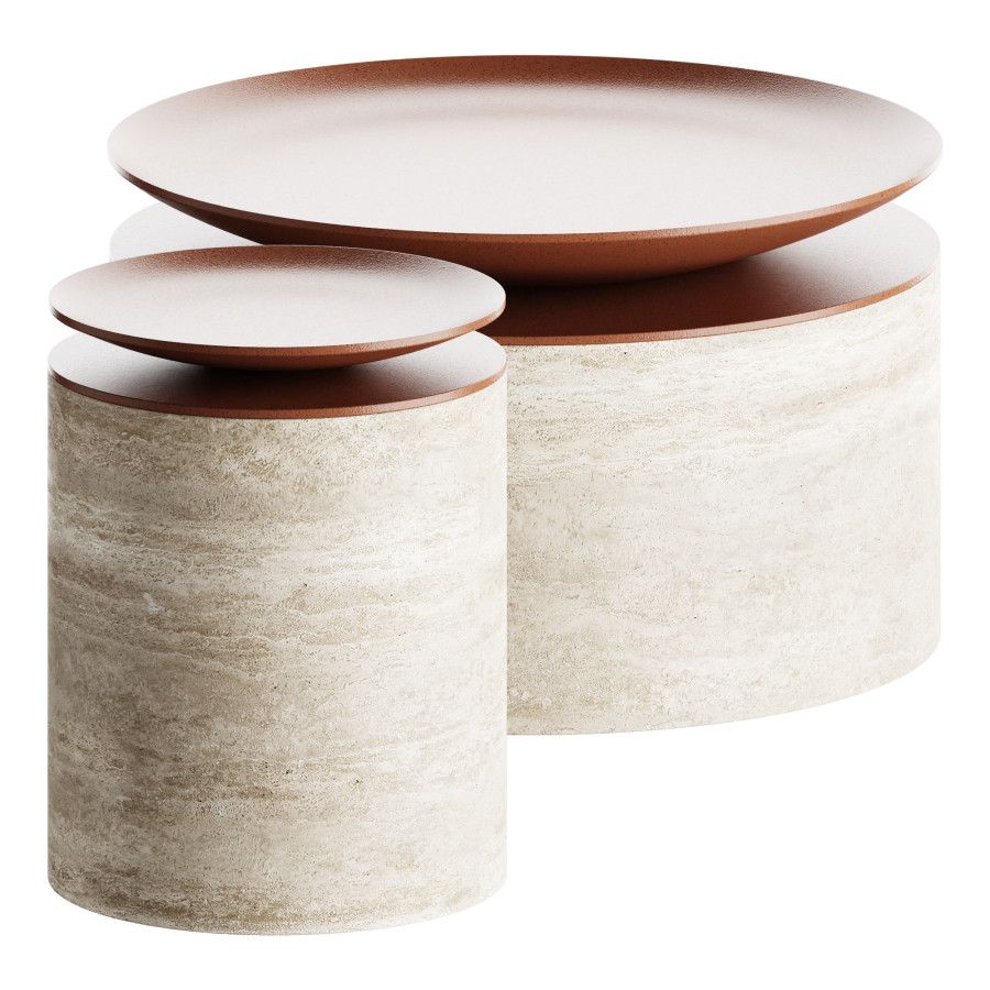 Dune Table - 3D Model for Corona