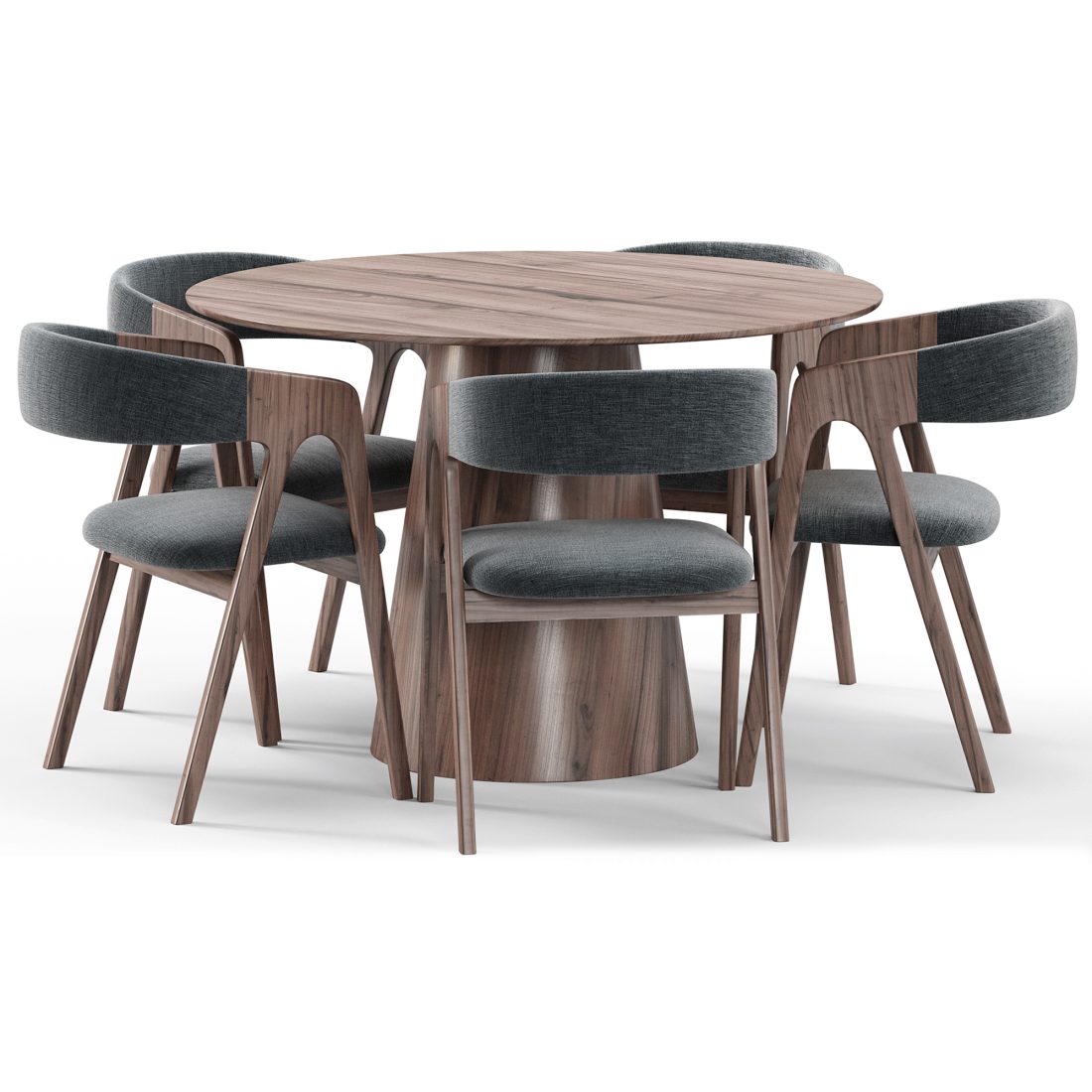 Diren Chair And Lori Table 3D Model for VRay, Corona | CGMood