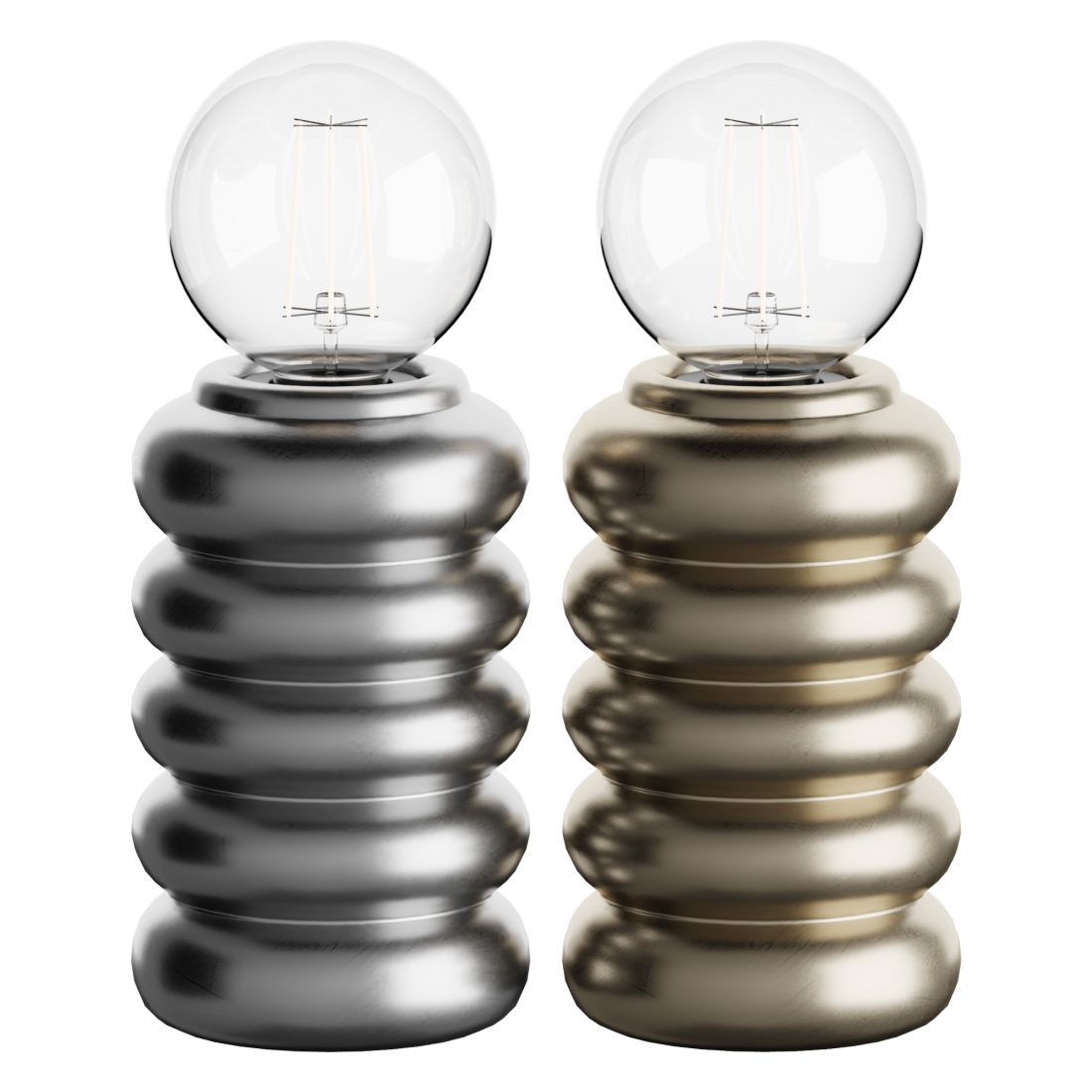 Fraser Gold Table Lamp 3D Model for Corona | CGMood
