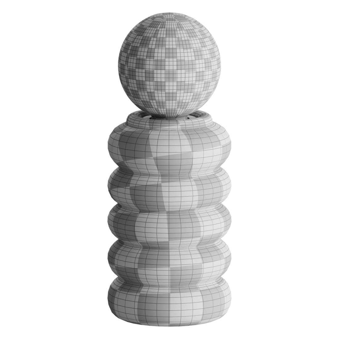 Fraser Gold Table Lamp 3D Model for Corona | CGMood