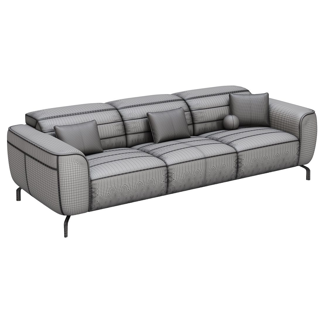 Zenith Function Sofa C320 By Natuzzi 3D Model for Corona | CGMood