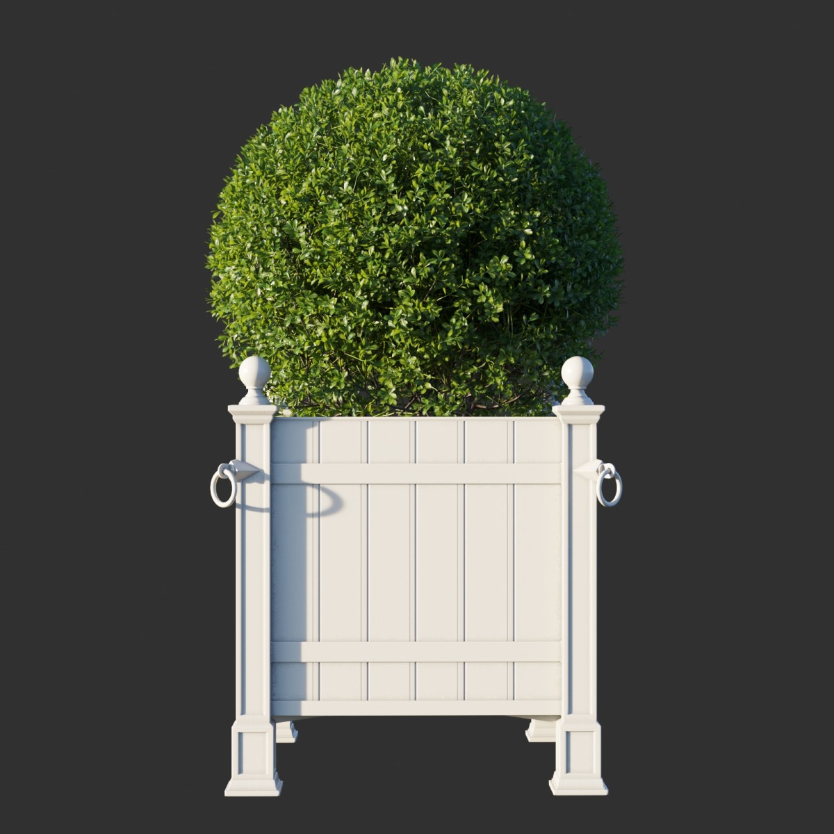 Boxwood In Rh Versailles Panel Planters 3D Model for Corona | CGMood