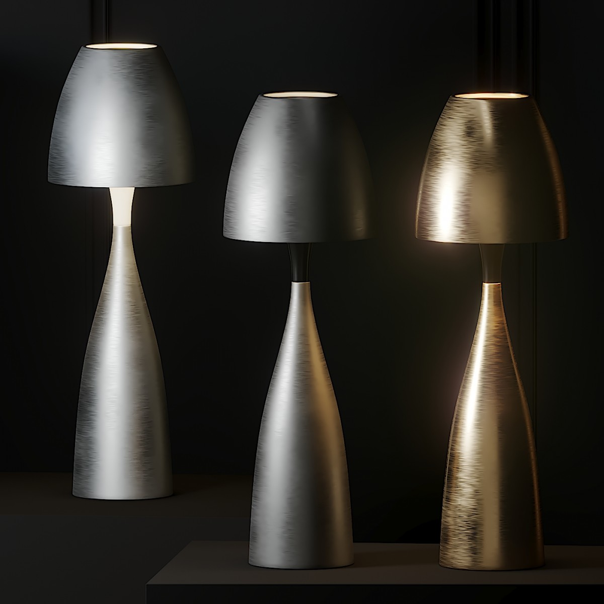 Belid Anemon Table Lamp Large - 3D Model for Corona