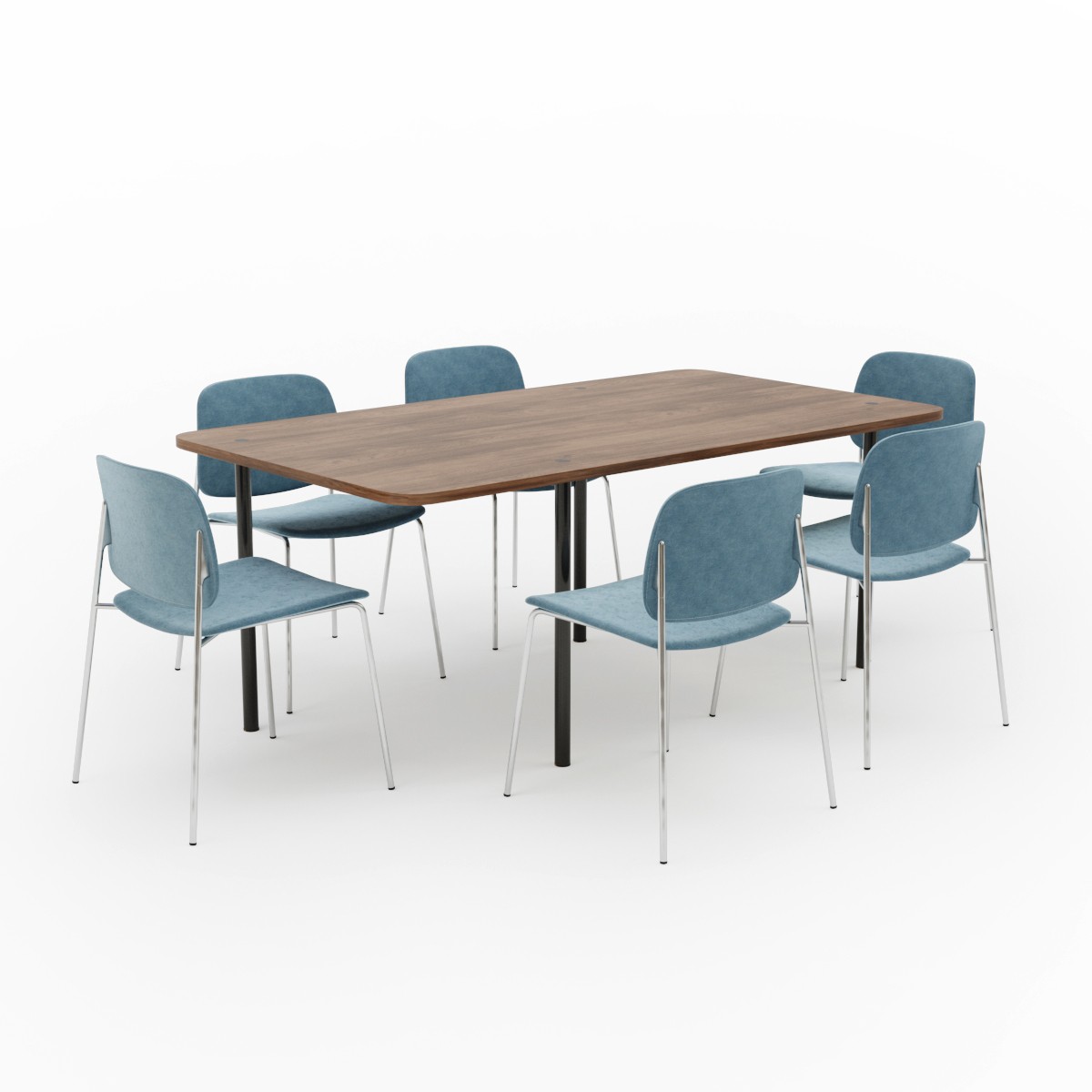 Bernhardt Table Autobahn 3D Model For Corona Bernhardt Table Autobahn 3D Model For Corona