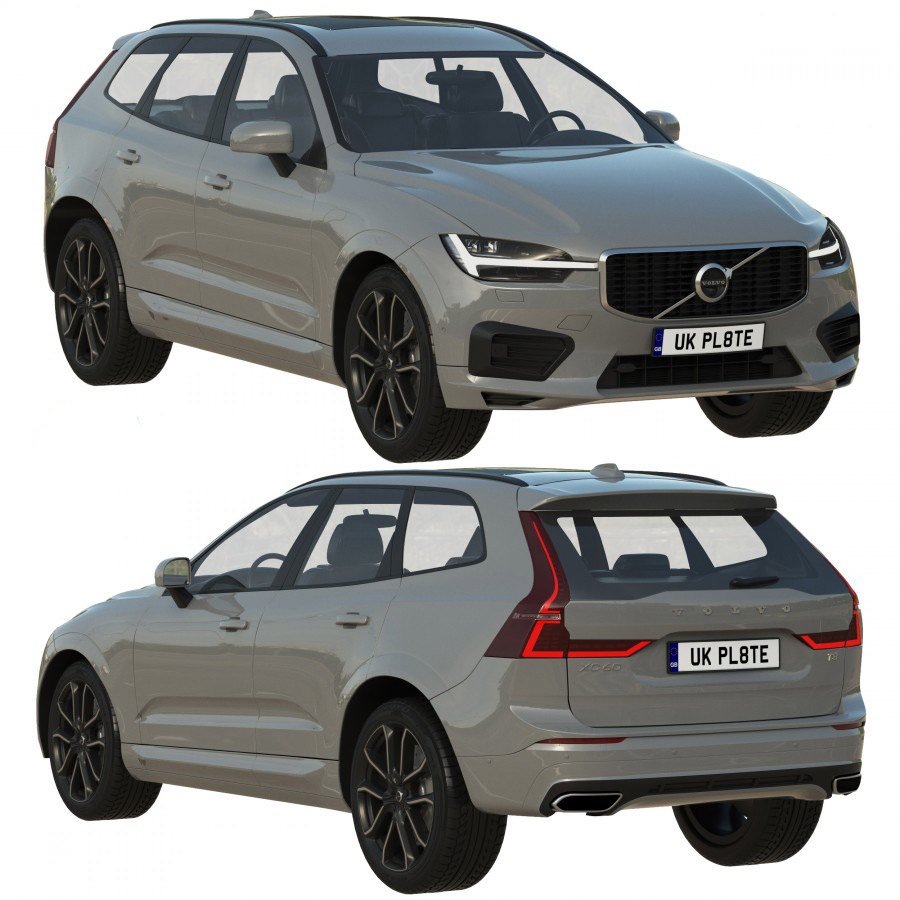 Volvo Xc60 R-design 3D Model for VRay | CGMood