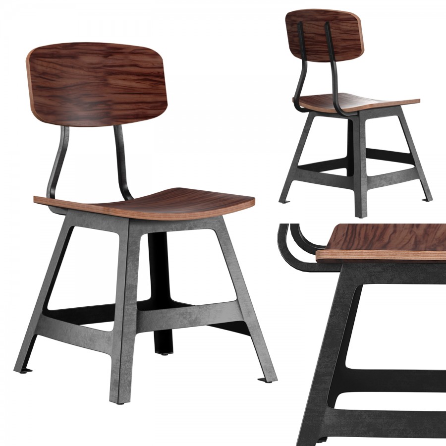 Work Chair Ms-525-stw 3D Model for VRay, Corona | CGMood