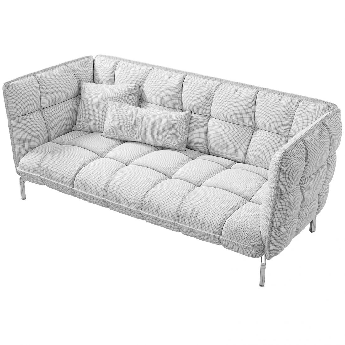Husk Sofa B&b Italia 225 - 3D Model for Corona