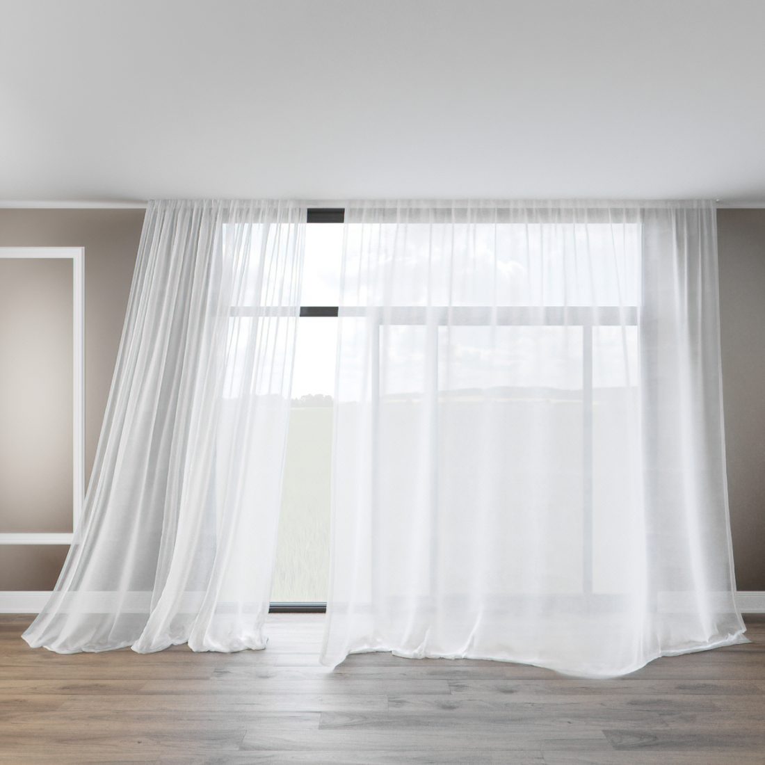 Wind Animated Curtain 3D Model for Corona | CGMood