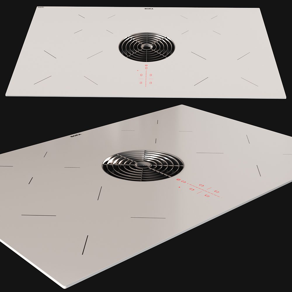 Bora Pura Hob - 3D Model for Corona