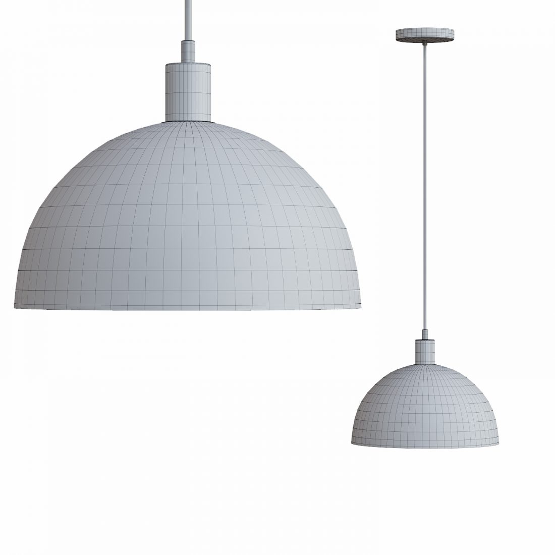 Semicircle By Hubsch - 3D Model for Corona