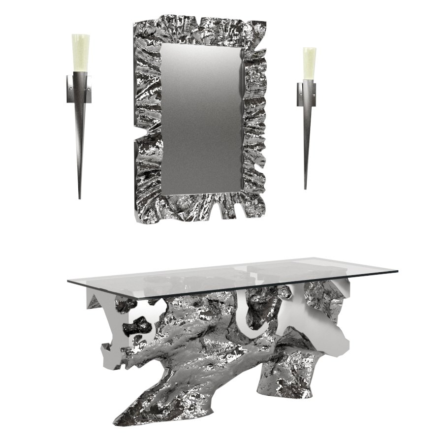 Tree Root Table - 3D Model for Corona