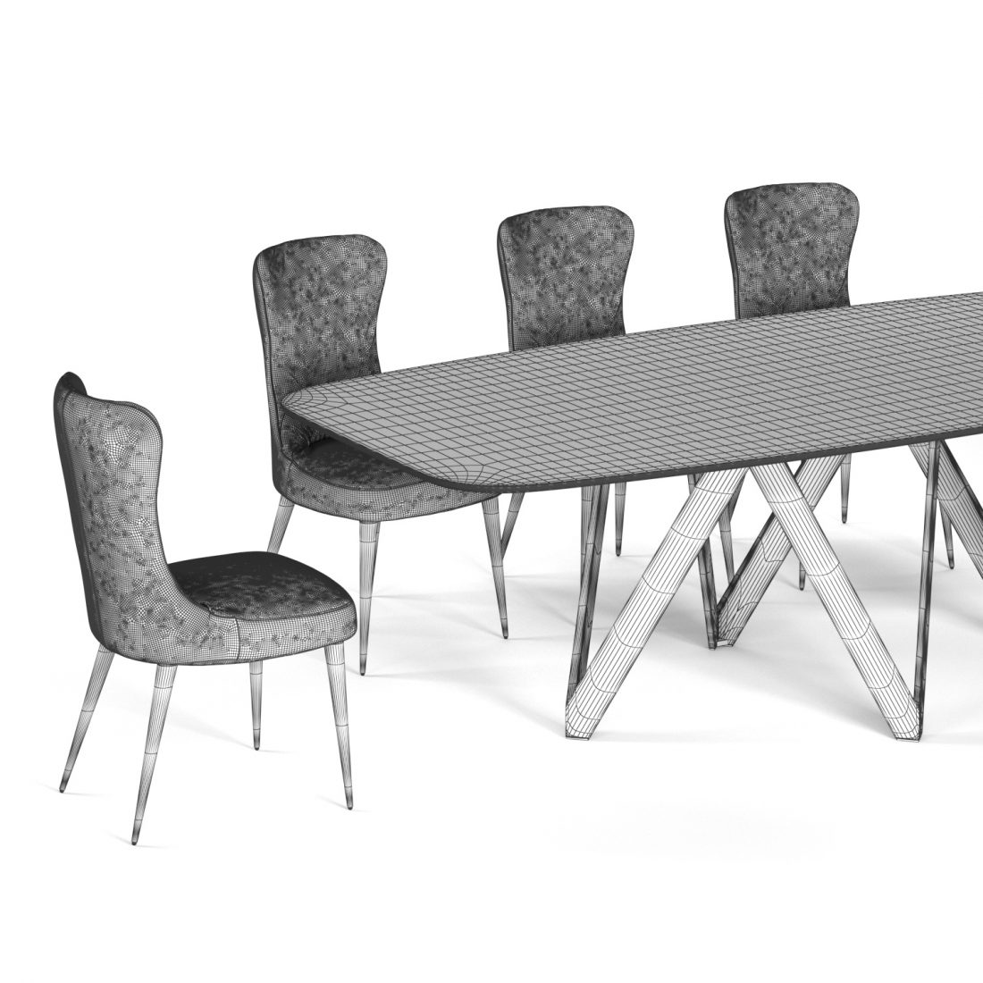 Calligaris Cartesio 3D Model for VRay | CGMood