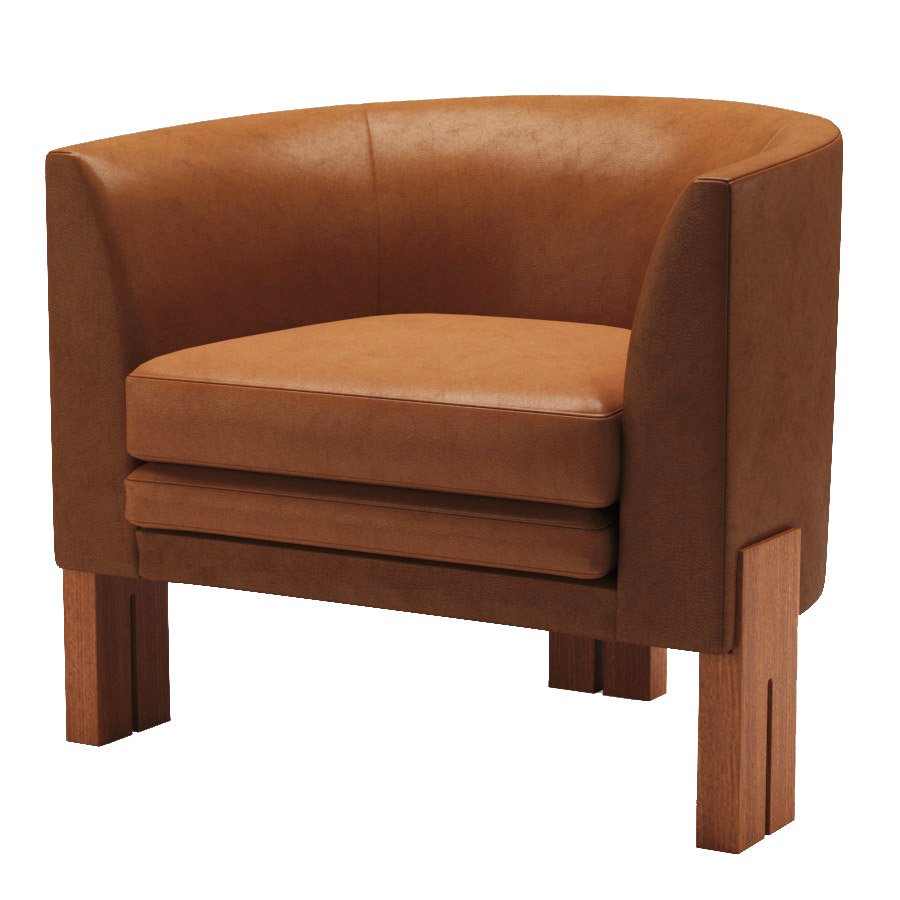 Studio Twentyseven Nº612 Armchair By Rummler - 3D Model for VRay