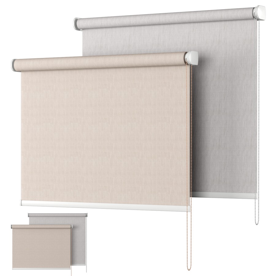 Roller Blind 82 | Inspire Natal Trench | Leroy - 3D Model for VRay, Corona
