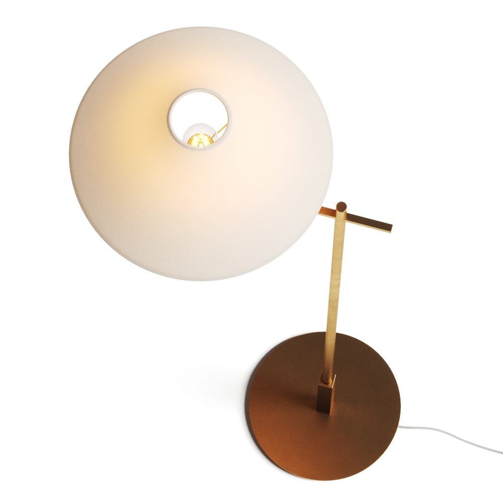 Visual Comfort Golden Floor Lamp - 3D Model for VRay, Corona