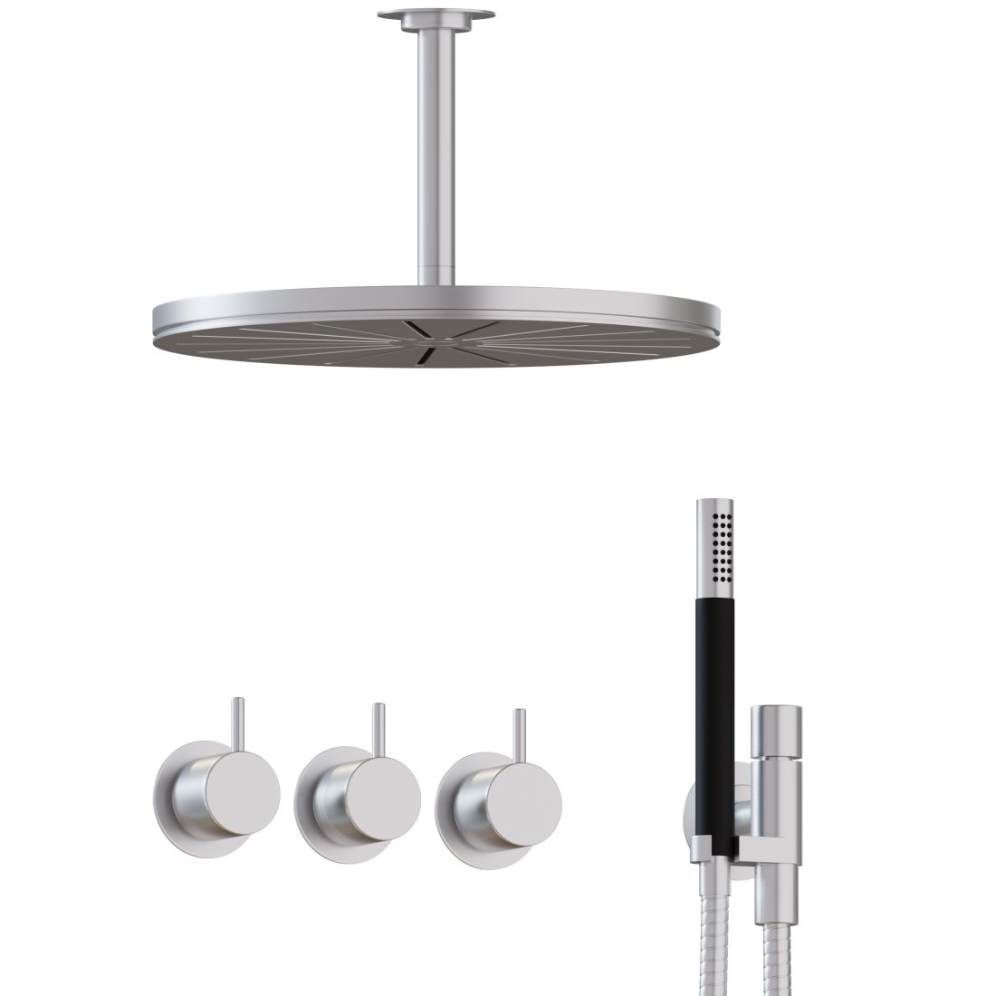 Vola Thermostatic Shower Mixer 02 3D Model for Corona | CGMood