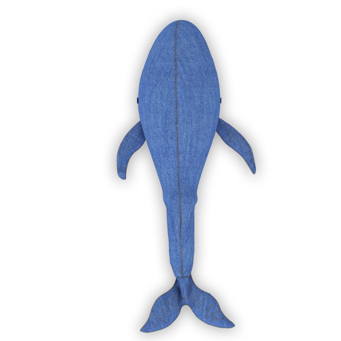 Denim Whale - 3D Model for VRay