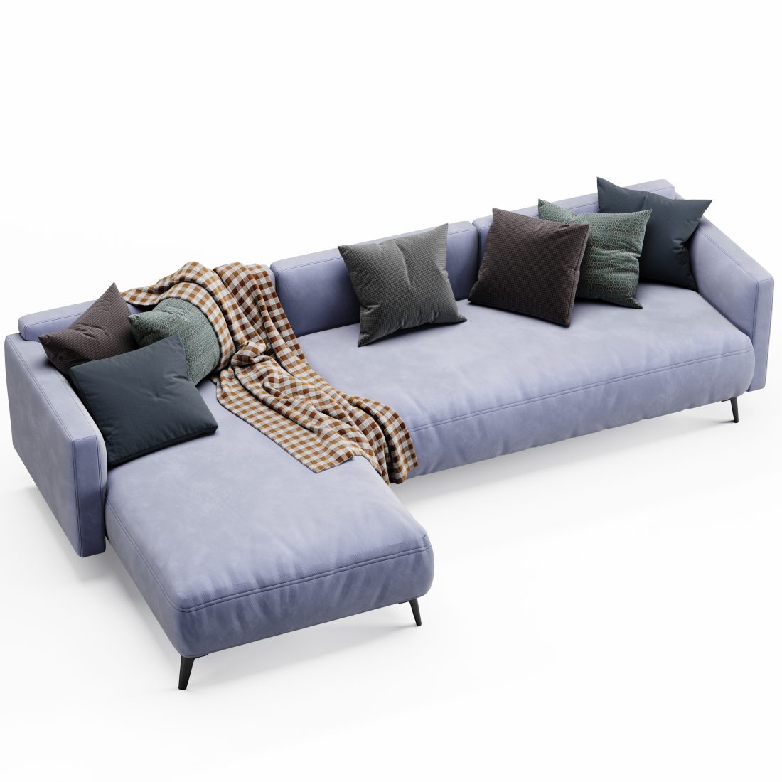 Boconcept Modena Chaise Longue - 3D Model for Corona
