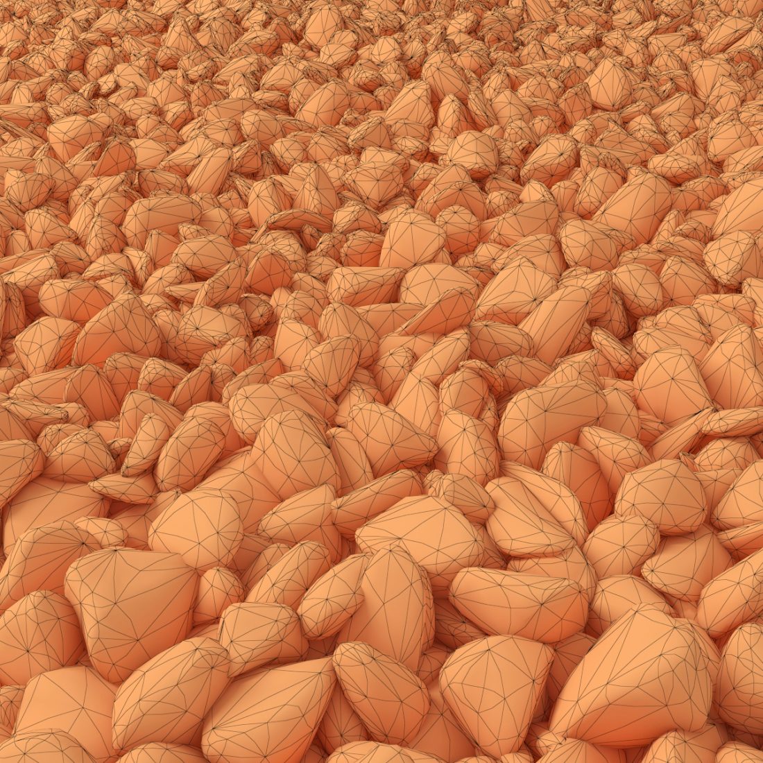 Pebble River Collection 3D Model for VRay | CGMood