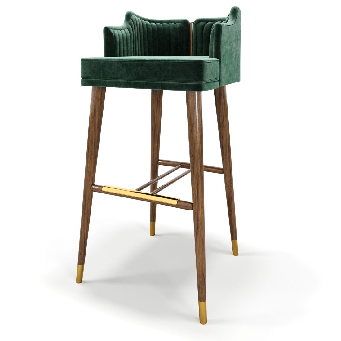 Ervin Bar Chair - 3D Model for Corona