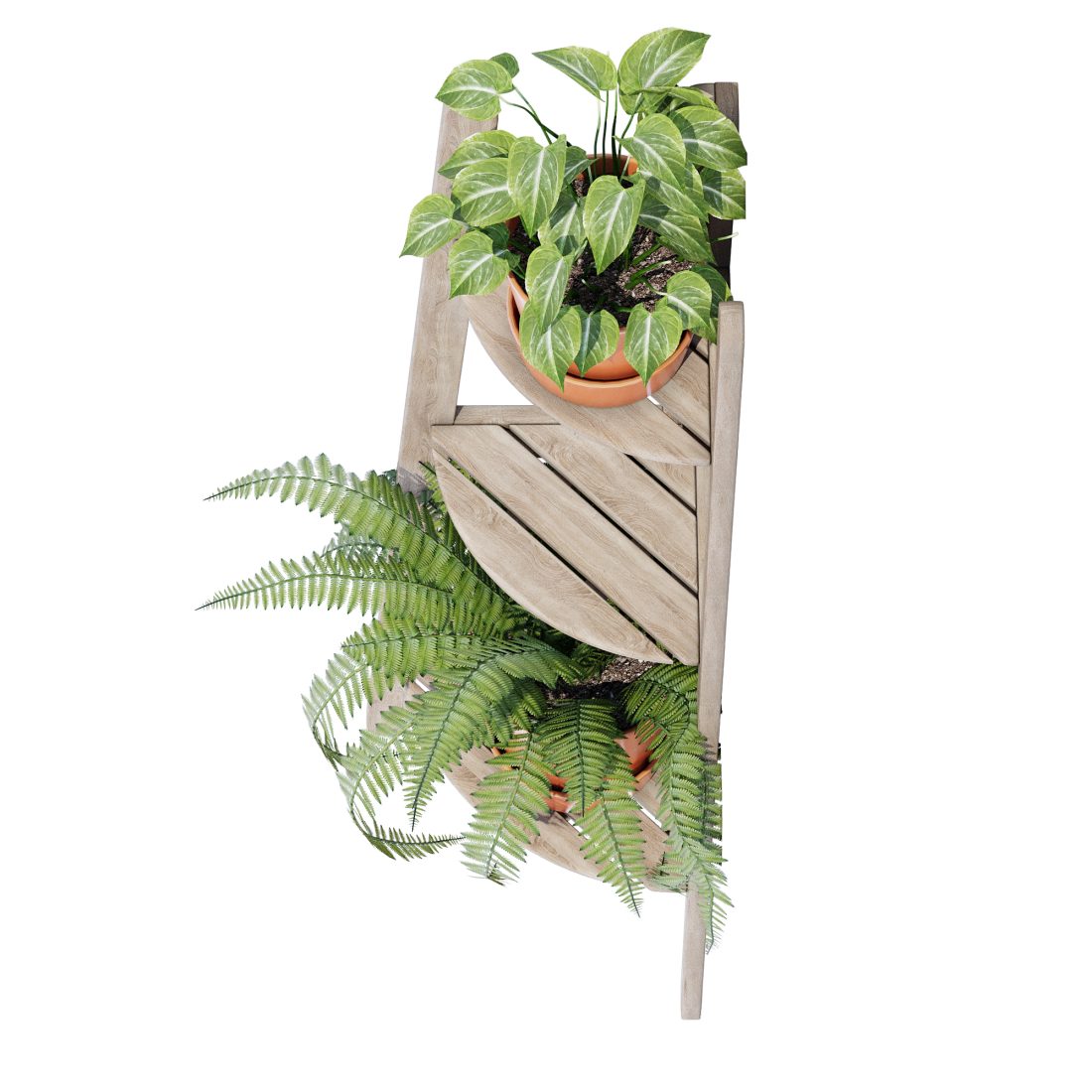 Askholmen Plant Stand - 3D Model for VRay, Corona